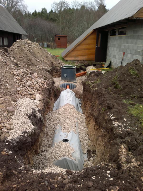 Installation of infiltration systems - Plastekor